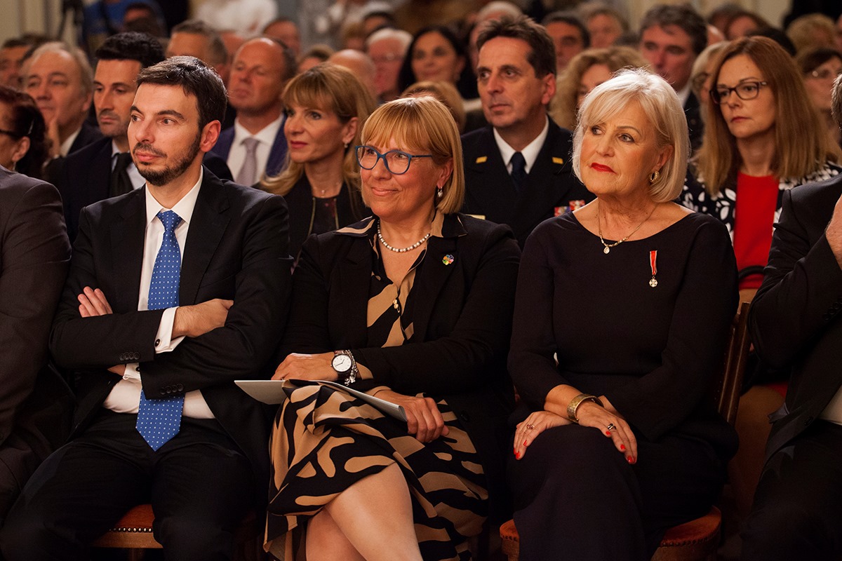 SVEČANOST U HNK SPLIT Gradonačelnik Krstulović Opara i odvjetnica Radić ...