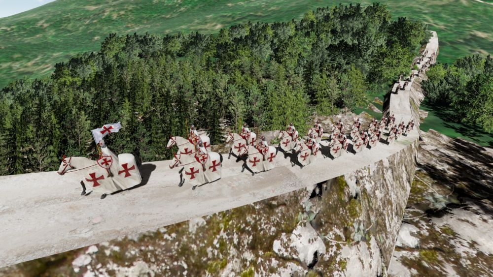 FOTO/VIDEO Pogledajte 3D animaciju kliške tvrđave iz doba vitezova ...