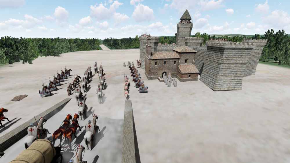 VIDEO Pogledajte 3D rekonstrukciju templarske utvrde u Dubici ...