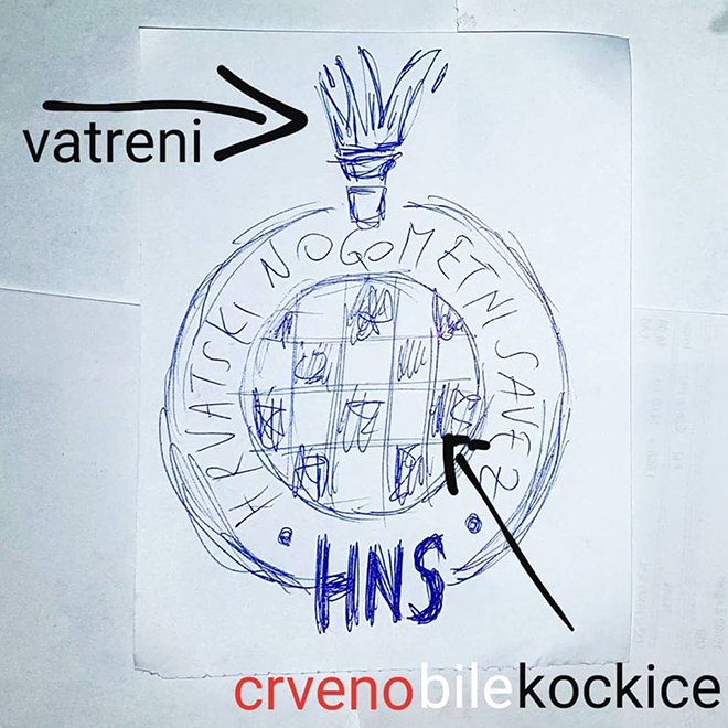 Lidija Bačić objavila crtež kojega će poslati na natječaj za novi grb ...