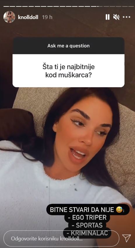 Atraktivna Knoll Doll otkrila kakvi je muškarci ne mogu osvojiti ...