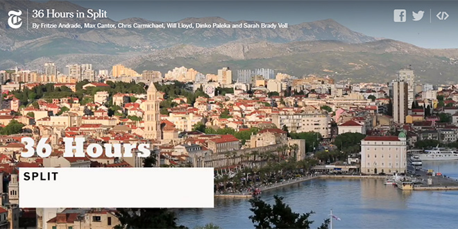 Pogledajte video o Splitu koji je objavljen u The New York Timesu ...