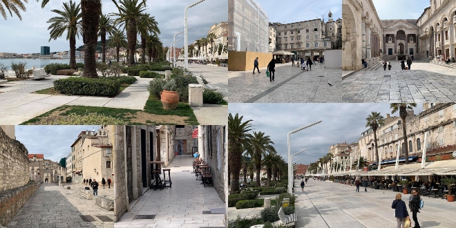 NEUOBIČAJENA SLIKA SPLITA: Prazna stara gradske jezgra i Riva u ...