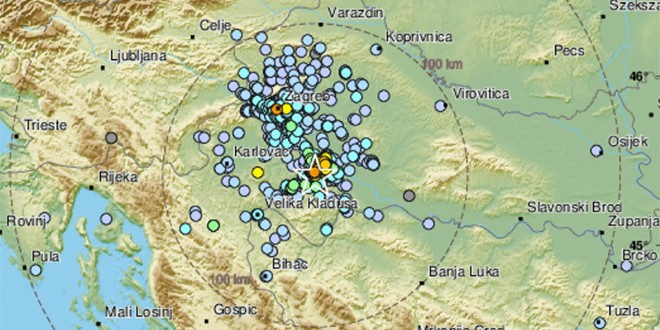 Potres kod Petrinje! | Dalmatinski portal