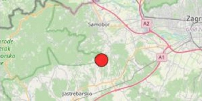 NOVO PODRHTAVANJE Slabiji potres rano jutros pogodio područje kod Samobora | Dalmatinski portal