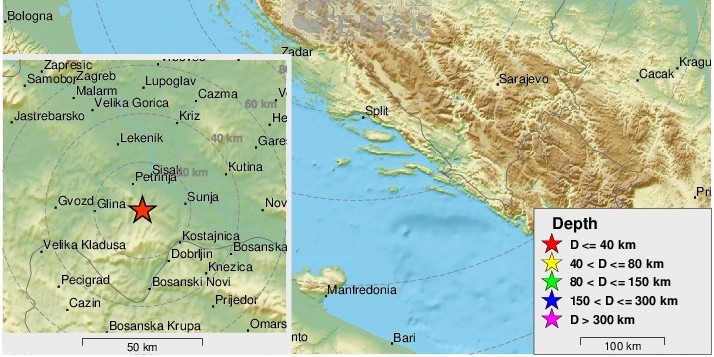 BANIJA Ponovno potres | Dalmatinski portal