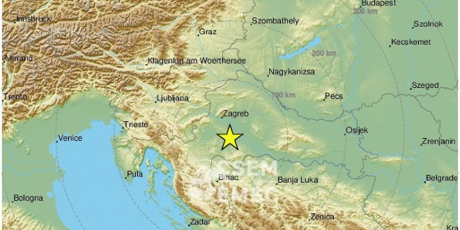 NOVO PODRHTAVANJE NA BANIJI Između Gline i Siska zabilježen potres od 1.6 po Richteru ...