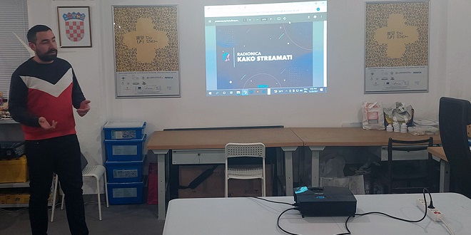 RADIONICA U CENTRU ZA MLADE DUBROVNIK Prikazane najbolje prakse pri streamingu videoigara ...