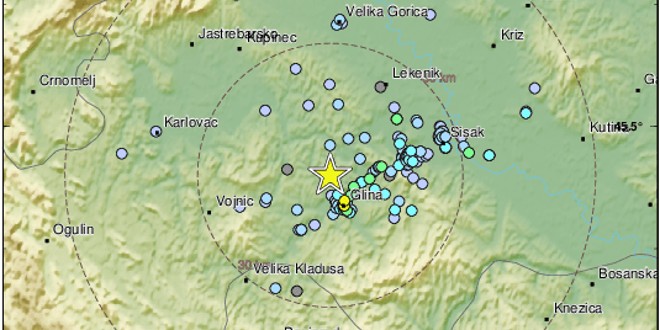 BANOVINA Ponovno potres | Dalmatinski portal