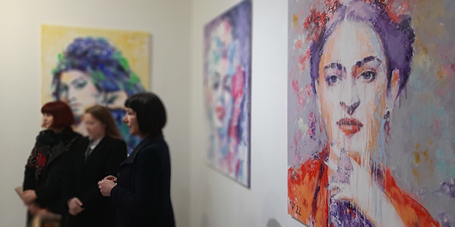 UREZI AURA, URESI DUŠA Julijana Voloder izložila portrete svjetskih ...