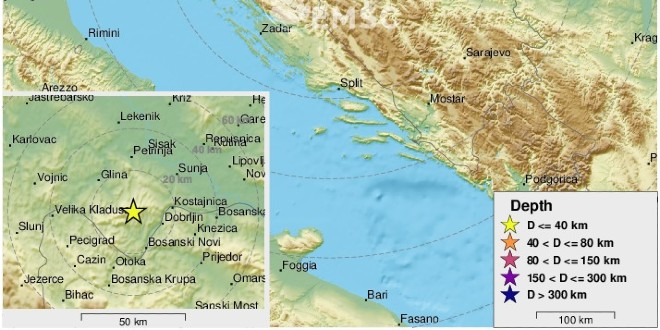 BANOVINA Ponovno potres | Dalmatinski portal