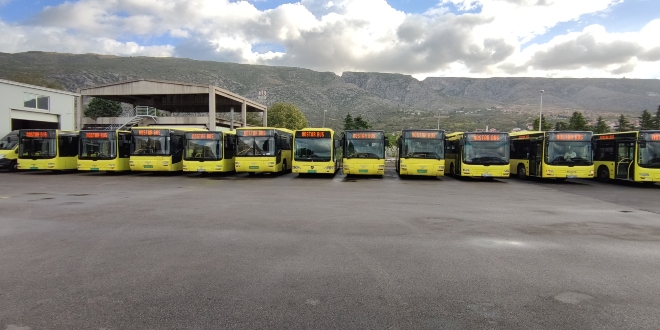PRIJATELJSKA SURADNJA: Splitski Promet donirao autobuse Mostar busu ...
