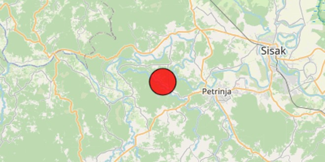 BANIJA SE NE SMIRUJE Novi potres kraj Petrinje | Dalmatinski portal