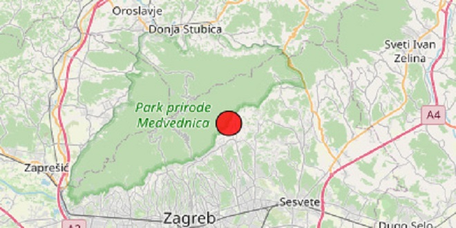 Vrlo slab potres kod Markuševca | Dalmatinski portal