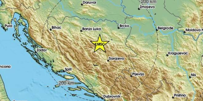 Potres od 3.2 u BiH | Dalmatinski portal