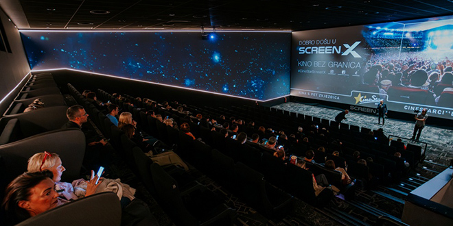 CineStar otvorio prvi ScreenX u Hrvatskoj, od danas ga doživite u Splitu | Dalmatinski portal