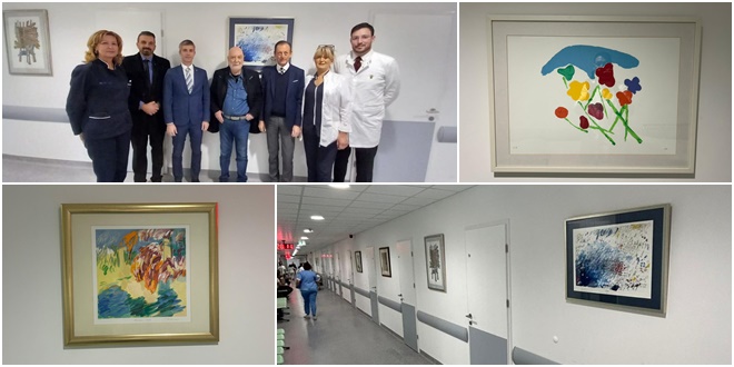 OHBP KBC-a Split oplemenjen umjetničkim djelima: 'Liječiti ne znači ...