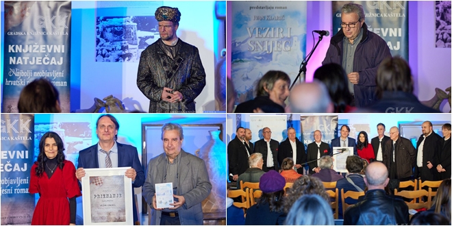 FOTOGALERIJA: U Kaštel Sućurcu predstavljen roman Vezir i snijeg Ivana ...