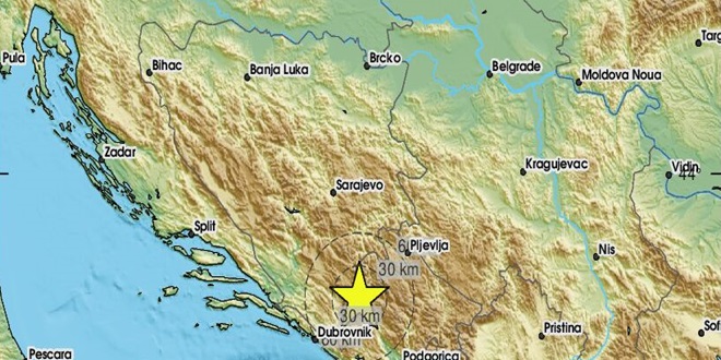 TLO NE MIRUJE Ponovno potres u Crnoj Gori kojeg su osjetili i susjedi | Dalmatinski portal